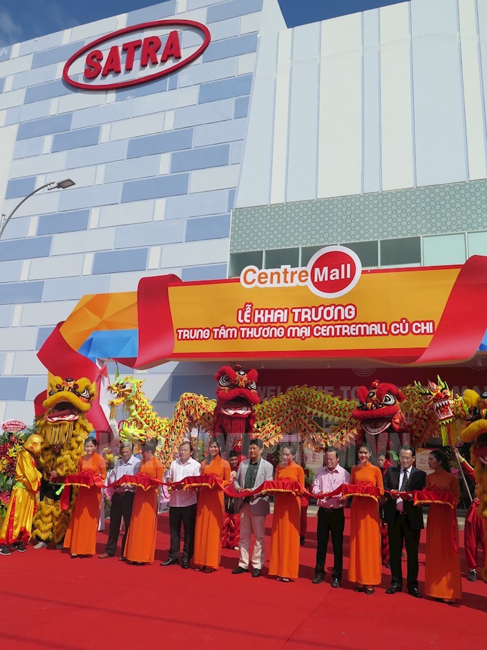 Đưa vào hoạt động Trung tâm thương mại Centre Mall Củ Chi