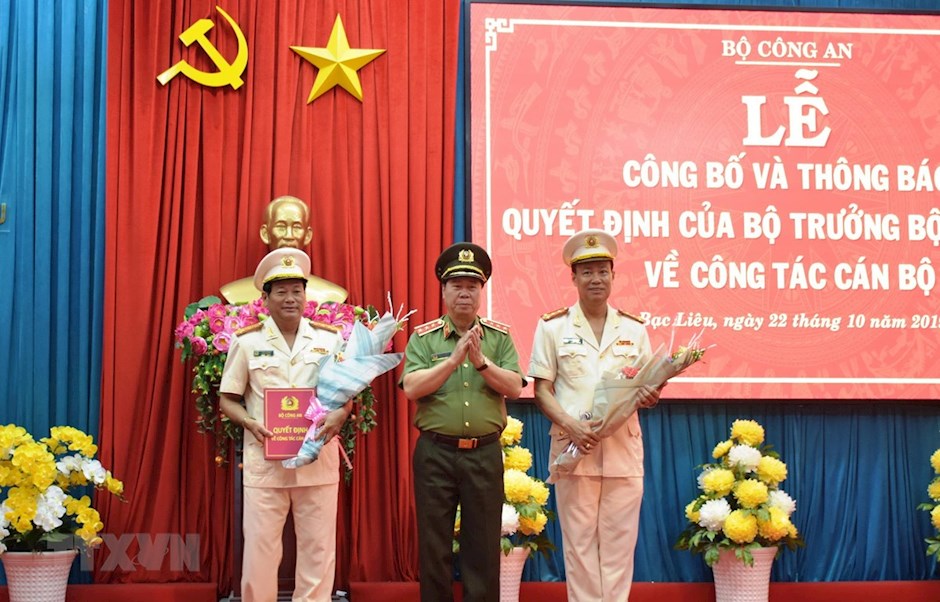 Đại tá Lê Tấn Tới giữ chức Cục trưởng Cục Tổ chức cán bộ, Bộ Công an