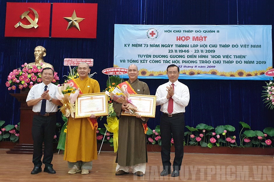 Hội Chữ thập đỏ Quận 8 phát huy vai trò nòng cốt trong các hoạt động ...