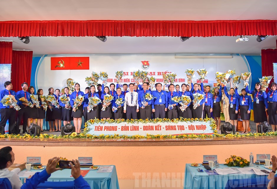 Đồng chí Phan Lê Huy Hoàng tái đắc cử Bí thư Quận đoàn Tân Bình