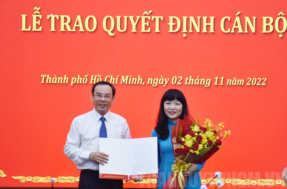 Đồng Chí Phạm Thị Hồng Hà Giữ Chức Phó Trưởng Ban Nội Chính Thành ủy Tphcm