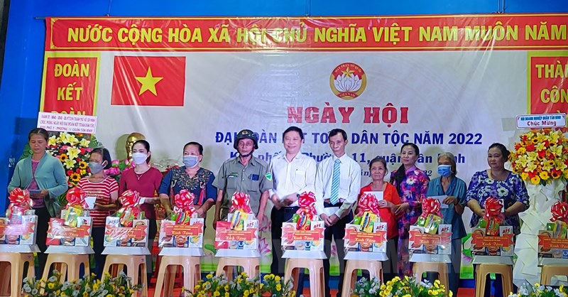 Phó Chủ tịch UBND TPHCM Dương Anh Đức dự Ngày hội Đại đoàn kết cùng ...