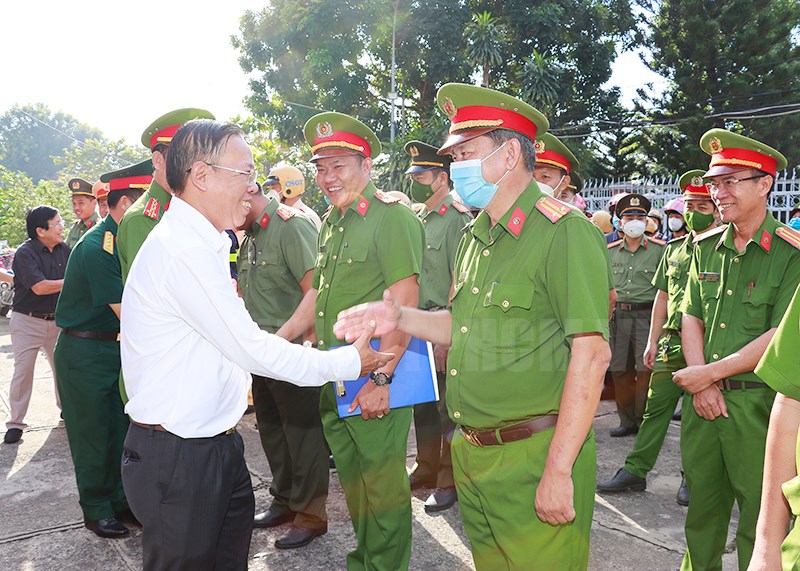 Công an Thủ Đức quyết tâm trấn áp các loại tội phạm trong dịp Tết ...