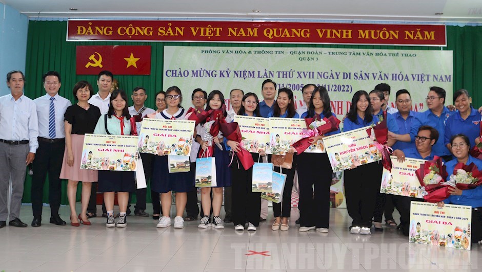 Quận 3 tổ chức chương trình chào mừng kỷ niệm Ngày Di sản Văn hóa Việt ...