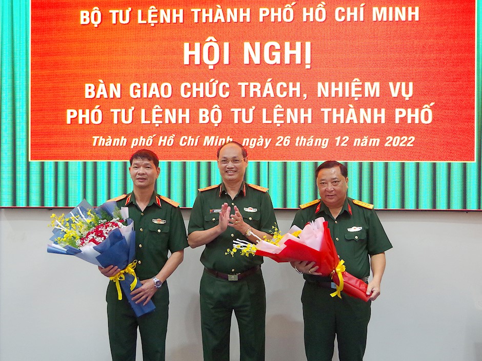 Bộ Tư Lệnh Tphcm Bàn Giao Chức Trách Nhiệm Vụ Phó Tư Lệnh