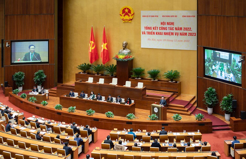 Chuẩn bị tổ chức tốt việc lấy phiếu tín nhiệm các chức danh do Quốc hội ...