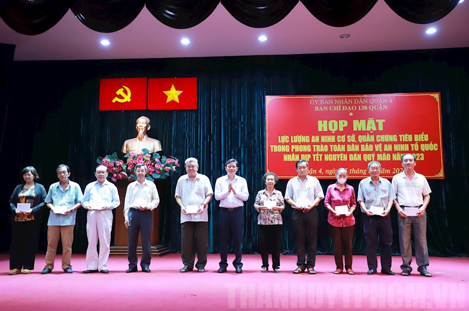 Quận 4: Nhân rộng gương điển hình tiêu biểu, các mô hình tự quản về an ...