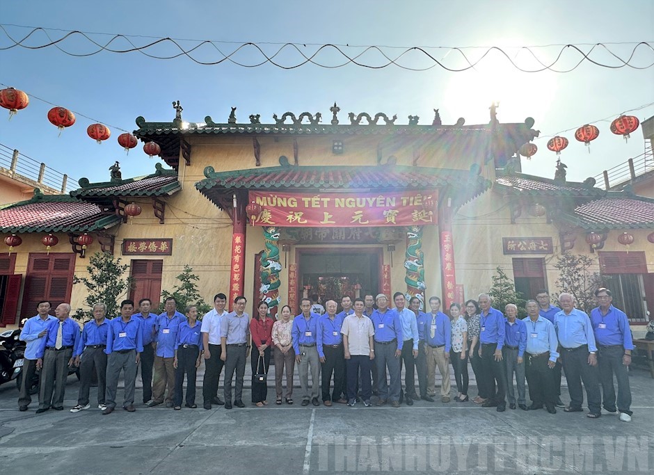 Lãnh đạo Tp Thủ Đức Thăm Và Chúc Mừng Tết Nguyên Tiêu Cộng đồng Người
