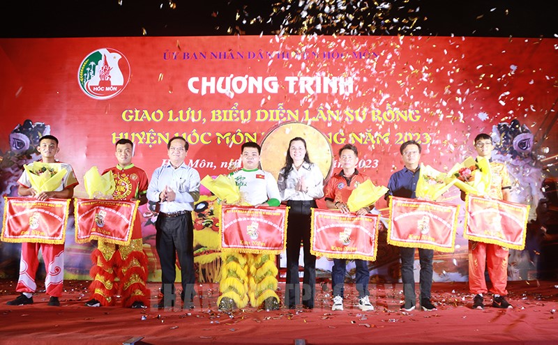 Chương trình giao lưu, biểu diễn Lân sư rồng năm 2023