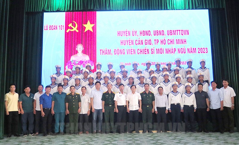 Cần Giờ: Các chiến sĩ mới nhập ngũ đã ổn định tư tưởng, huấn luyện tốt ...