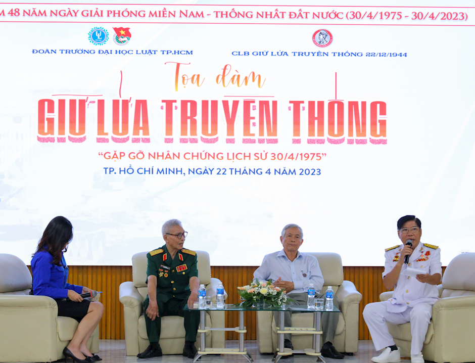 Tọa đàm “Giữ lửa truyền thống” kỷ niệm Ngày giải phóng miền Nam, thống ...