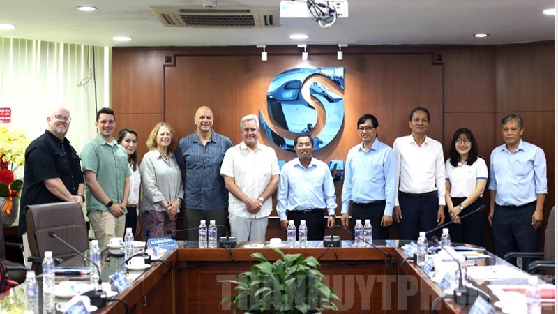 Tổng Công ty Cấp nước Sài Gòn hợp tác về nước sạch, ứng phó biến đổi khí hậu