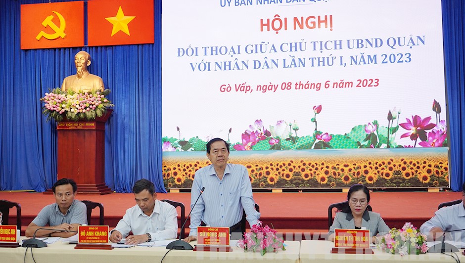 Nhân dân quận Gò Vấp kiến nghị đẩy nhanh tiến độ các công trình, dự án ...