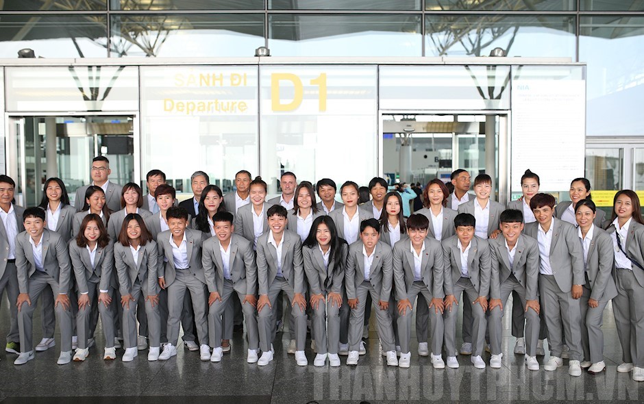 Đội tuyển nữ Việt Nam lên đường tham dự VCK World Cup 2023