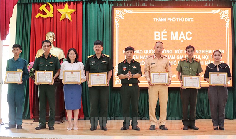 TP Thủ Đức: Bế mạc Hội thao Quốc phòng lực lượng vũ trang năm 2023