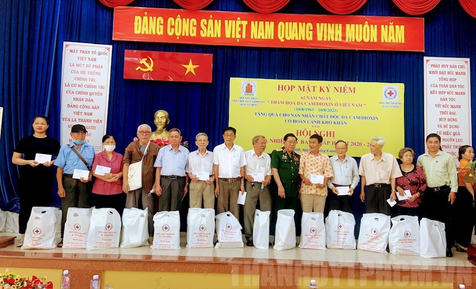 Hội nạn nhân chất độc da cam/dioxin quận Tân Bình tích cực trong việc ...