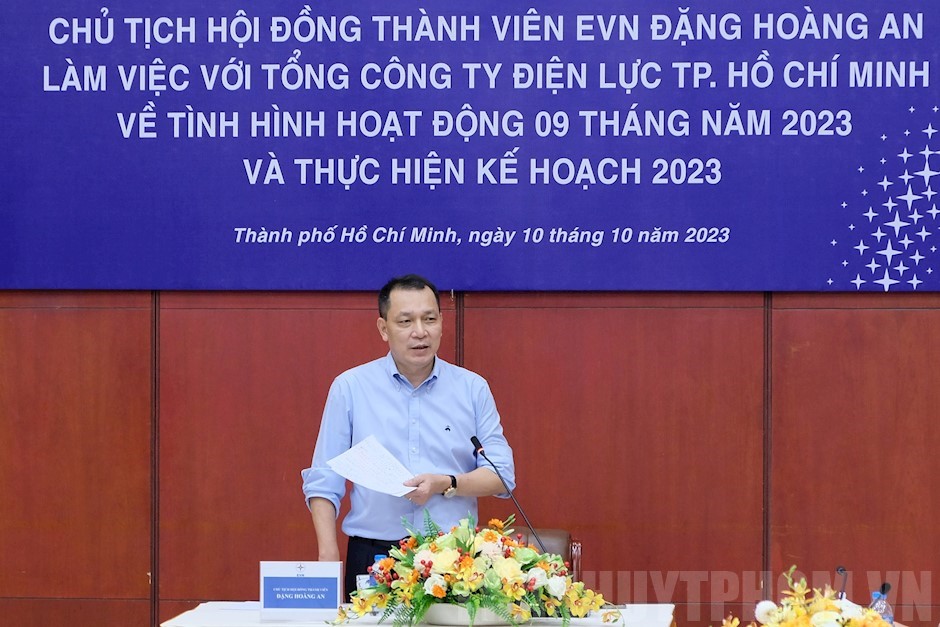 Phấn đấu hoàn thành vượt các chỉ tiêu kế hoạch EVN giao trong năm 2023