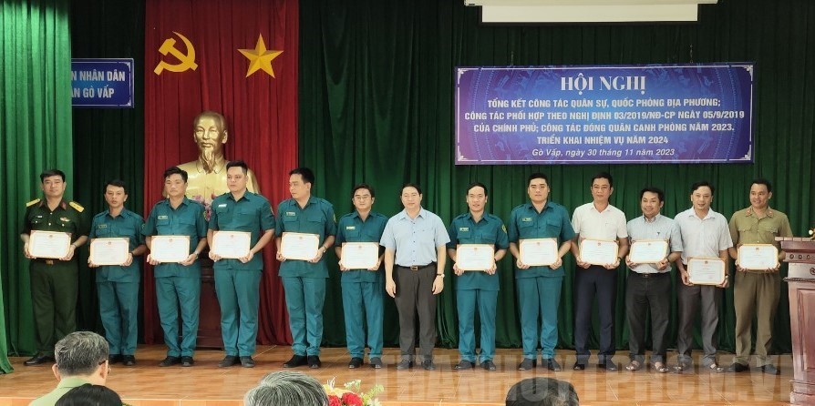 Quận Gò Vấp: Khen thưởng 23 tập thể và 86 cá nhân có thành tích xuất ...