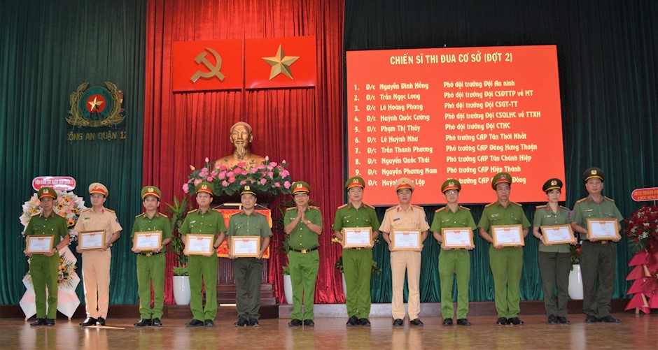 Xây dựng lực lượng Công an Quận 12 vững mạnh, chính quy, tinh nhuệ, hiện đại