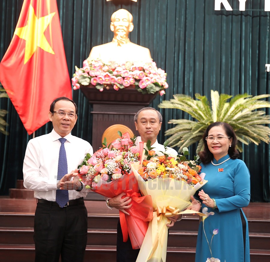 Đồng chí Huỳnh Thanh Nhân được bầu giữ chức Phó Chủ tịch HĐND TPHCM