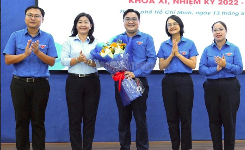 Đồng chí Ngô Minh Hải giữ chức vụ Bí thư Thành Đoàn TPHCM nhiệm kỳ 2022 – 2027
