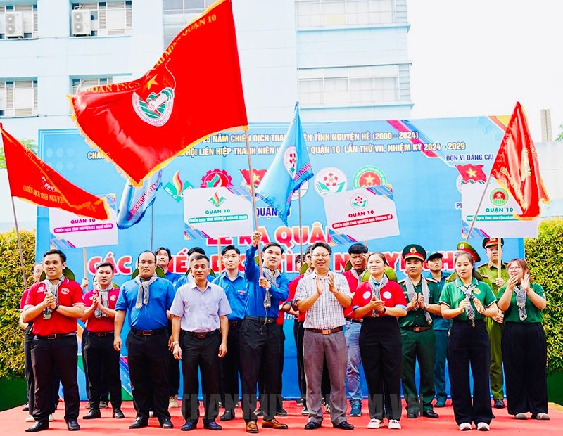 Nhiều hoạt động hè thiết thực tại Quận 10