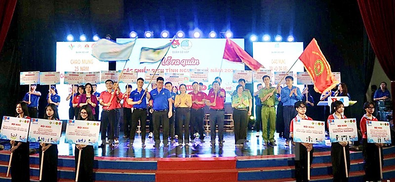 Quận Gò Vấp: Sôi nổi lễ ra quân các chương trình, chiến dịch tình ...