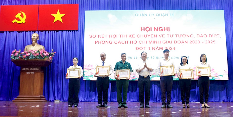 Quận 11: Sơ kết Hội thi kể chuyện về học tập và làm theo tư tưởng đạo đức phong cách Hồ Chí Minh ...