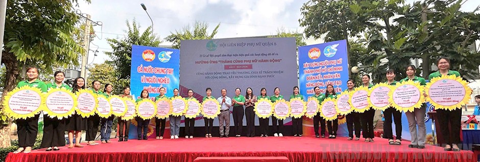 Quận 8: Tổ chức “Ngày cùng hành động vì cộng đồng”