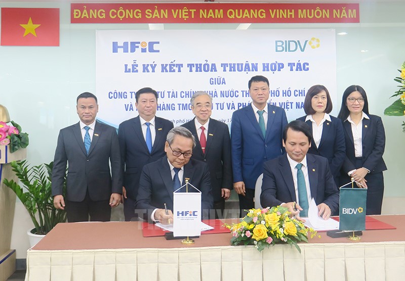 HFIC và BIDV ký kết hợp tác góp phần thúc đẩy phát triển kinh tế - xã ...