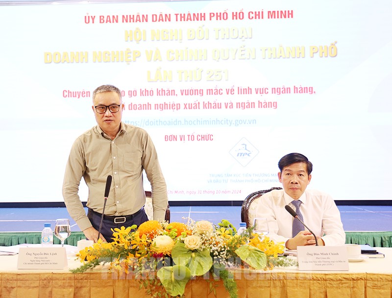 Đối thoại hỗ trợ doanh nghiệp về lĩnh vực ngân hàng, kết nối doanh ...