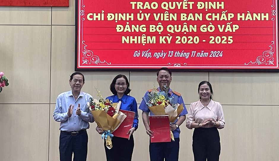 Đồng chí Võ Thị Xuân Danh và đồng chí Trần Minh Ngọc được chỉ định Ủy ...