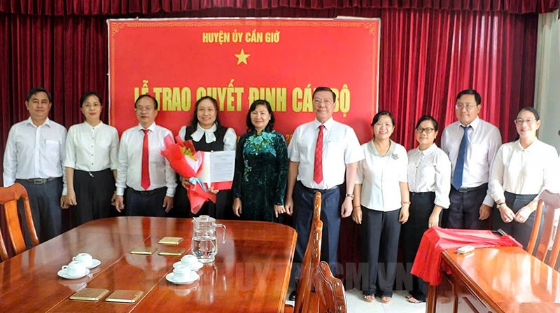 Đồng chí Trần Thị Thanh Trúc giữ chức vụ Phó Trưởng Ban Tuyên giáo Huyện ủy Cần Giờ