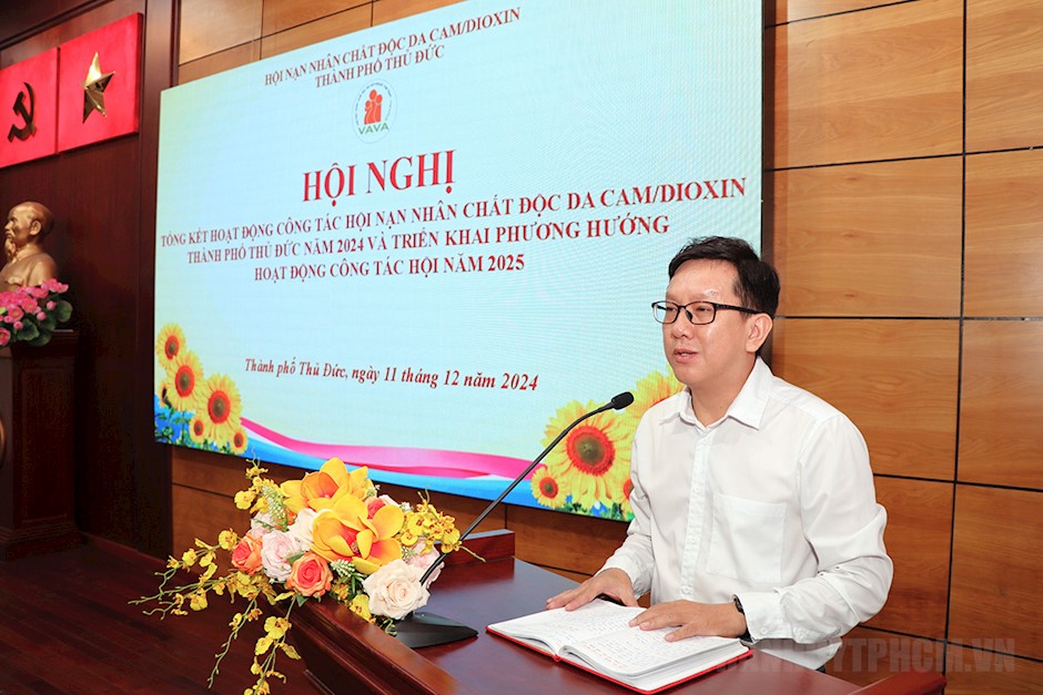Hội nghị tổng kết công tác Hội Nạn nhân chất độc da cam/dioxin TP Thủ ...