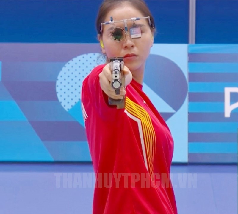 Xạ thủ Trịnh Thu Vinh được vinh danh Vận động viên tiêu biểu nhất năm 2024