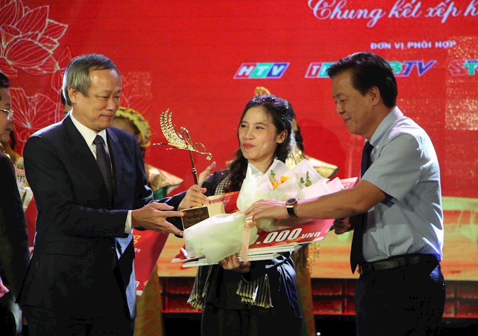 Thí sinh Nguyễn Huỳnh Như đoạt giải Nhất cuộc thi “Bông lúa vàng” 2024