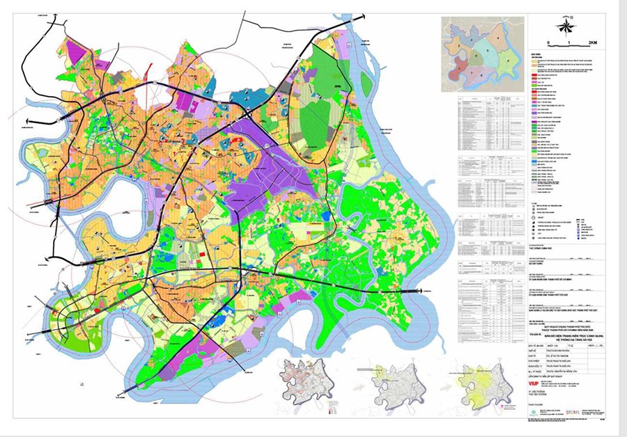 Đồ án quy hoạch chung đưa Thành phố Thủ Đức phát triển trở thành đô thị ...