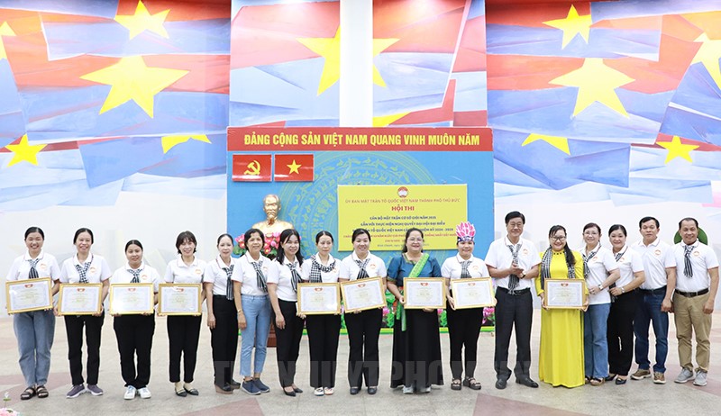 Ủy ban MTTQ Việt Nam TP Thủ Đức tổ chức Hội thi Cán bộ Mặt trận cơ sở ...