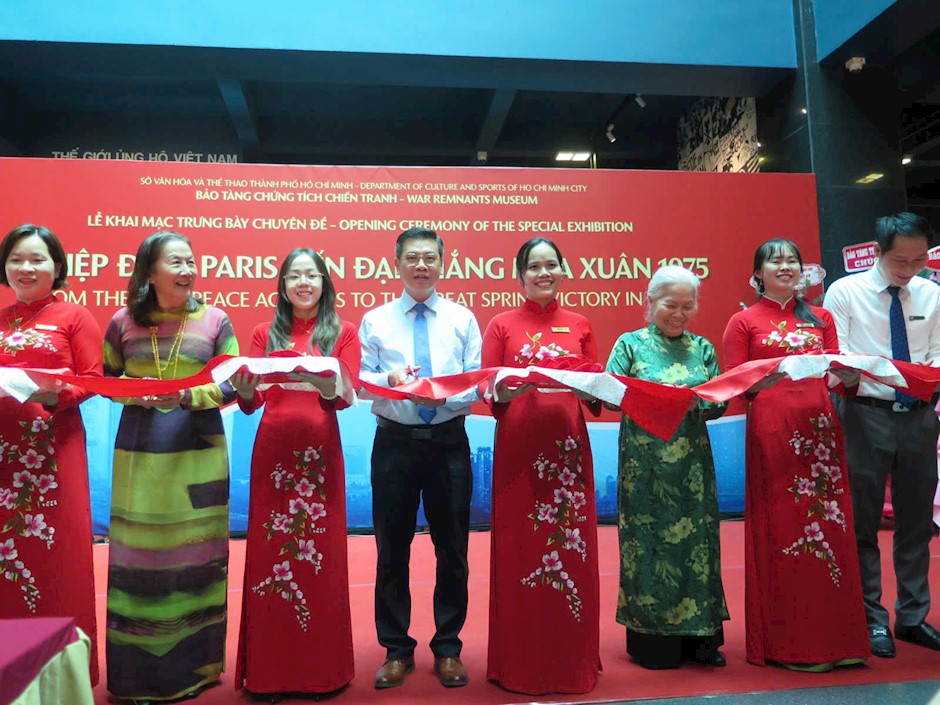 Bảo tàng Chứng tích Chiến tranh trưng bày chuyên đề “Từ Hiệp định Paris ...