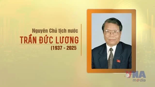 Thông báo Lễ viếng, Lễ truy điệu, Lễ an táng nguyên Chủ tịch nước Trần ...