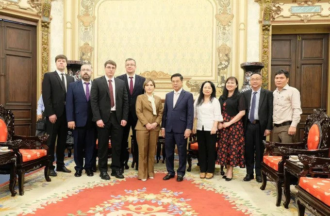 TPHCM và tỉnh Ryazan (LB Nga) tăng cường hợp tác đầu tư