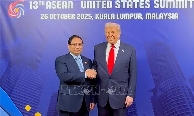 Công bố tuyên bố chung Việt Nam - Hoa Kỳ về khuôn khổ Hiệp định Thương ...